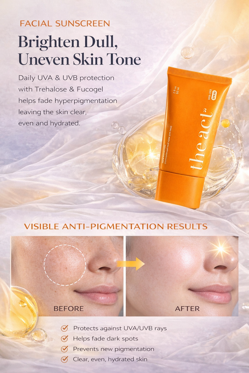 Face sunscreen SPF 50 – TheAct.labs